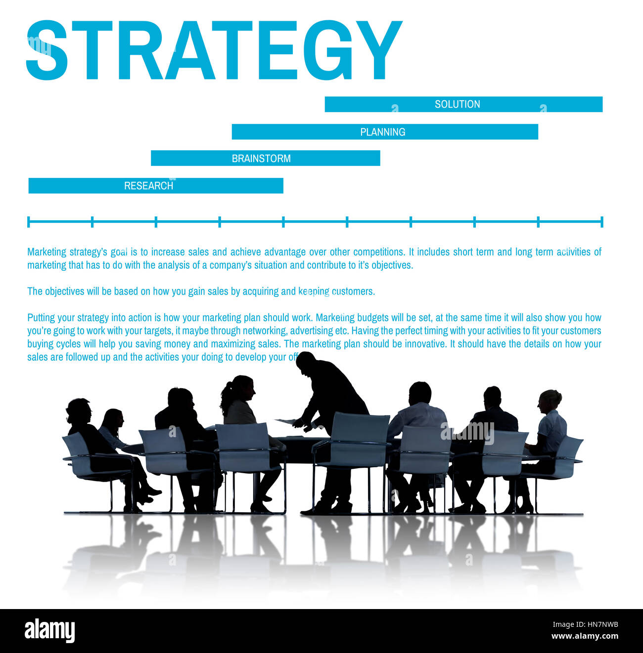 Marketing Business Strategy Progress Concept Stock Photo - Alamy