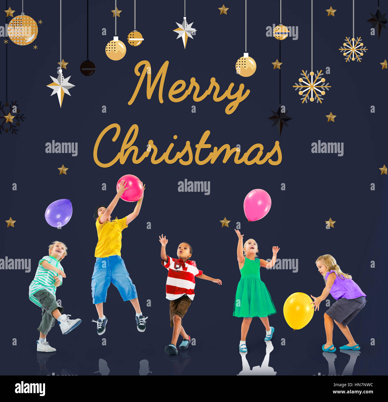 Christmas Celebration Party Xmas Concept Stock Photo - Alamy