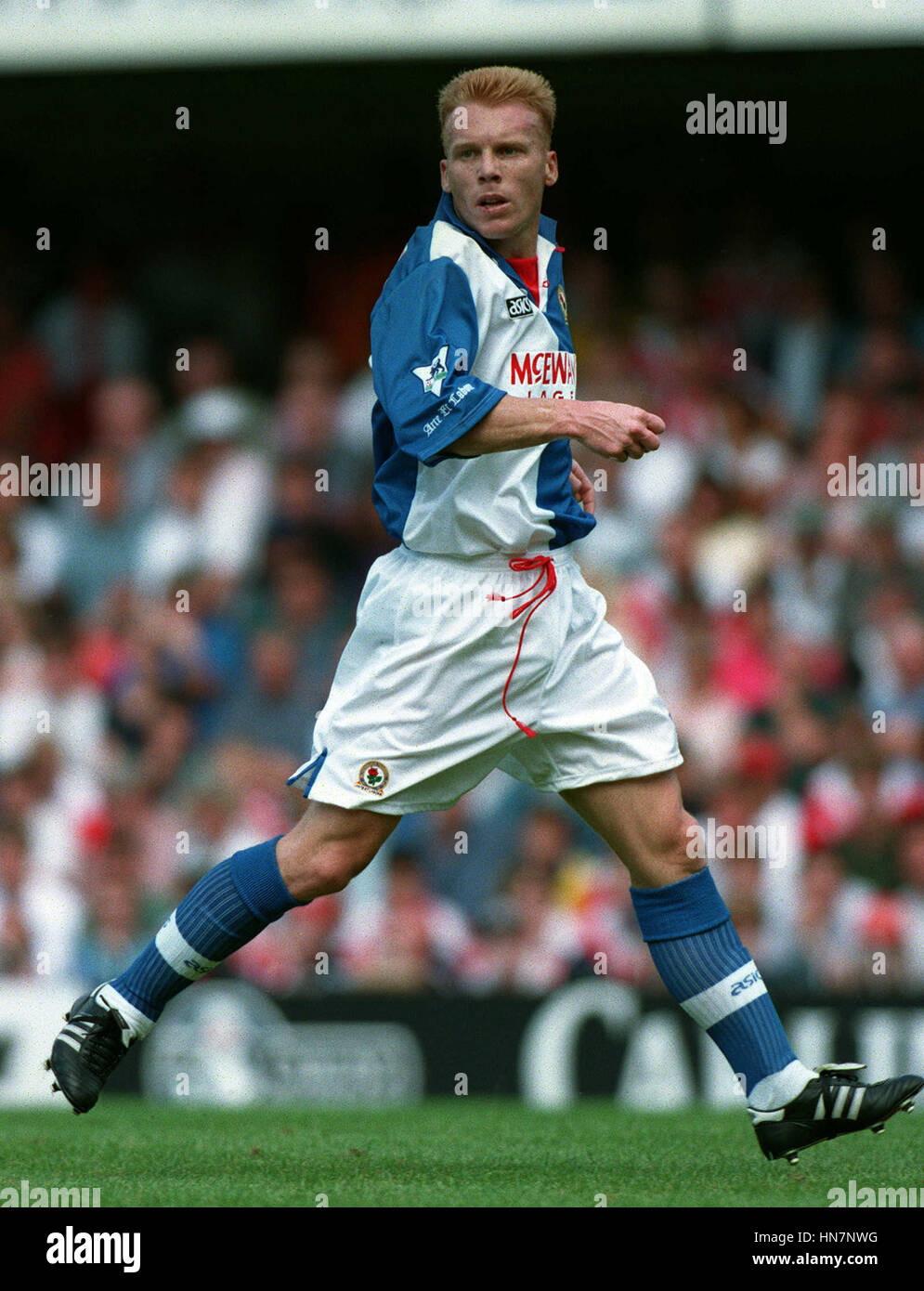 ROBBIE SLATER BLACKBURN ROVERS FC 23 August 1994 Stock Photo - Alamy