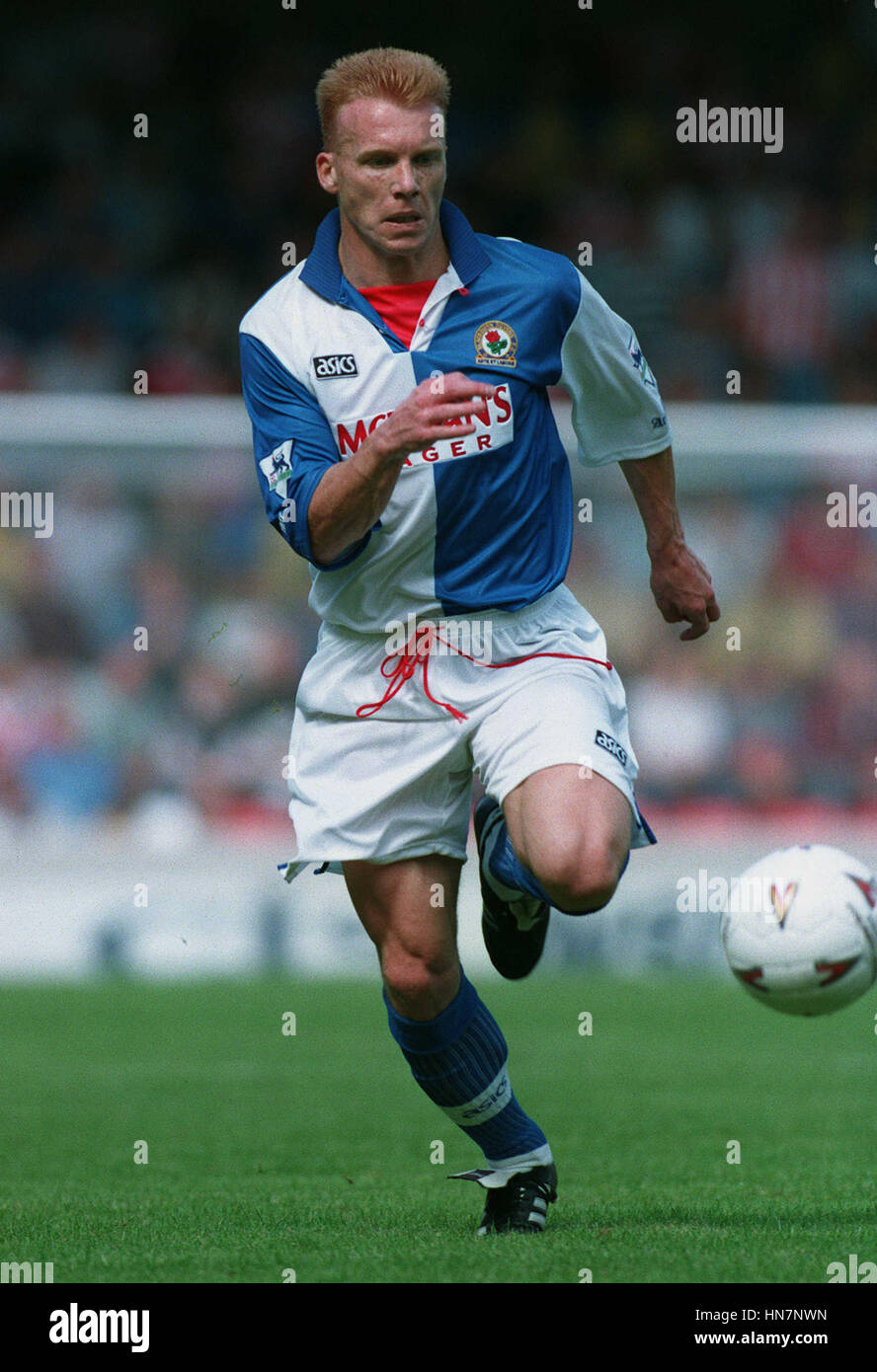 ROBBIE SLATER BLACKBURN ROVERS FC 23 August 1994 Stock Photo - Alamy