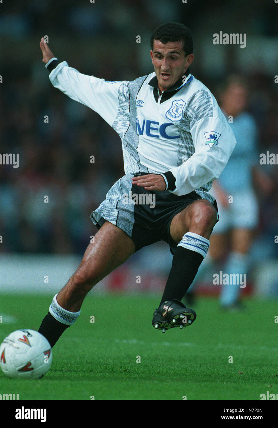 VINNY SAMWAYS EVERTON FC 30 August 1994 Stock Photo - Alamy