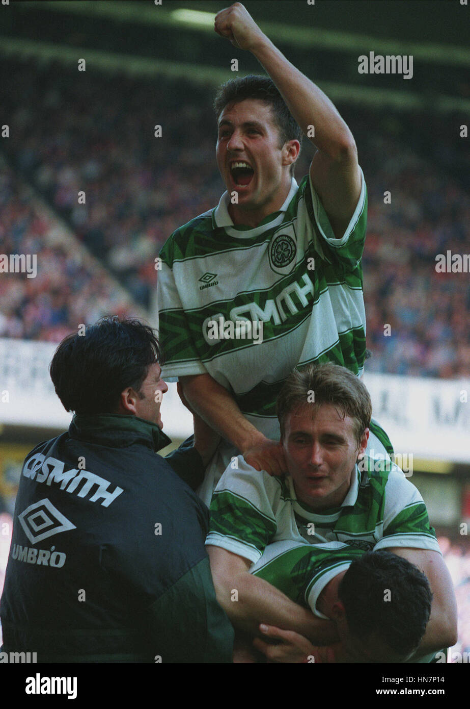 MCSTAY GETS MOBBED BY BOYD & COLLINS AFTER THE WINNING GOAL 27 August ...