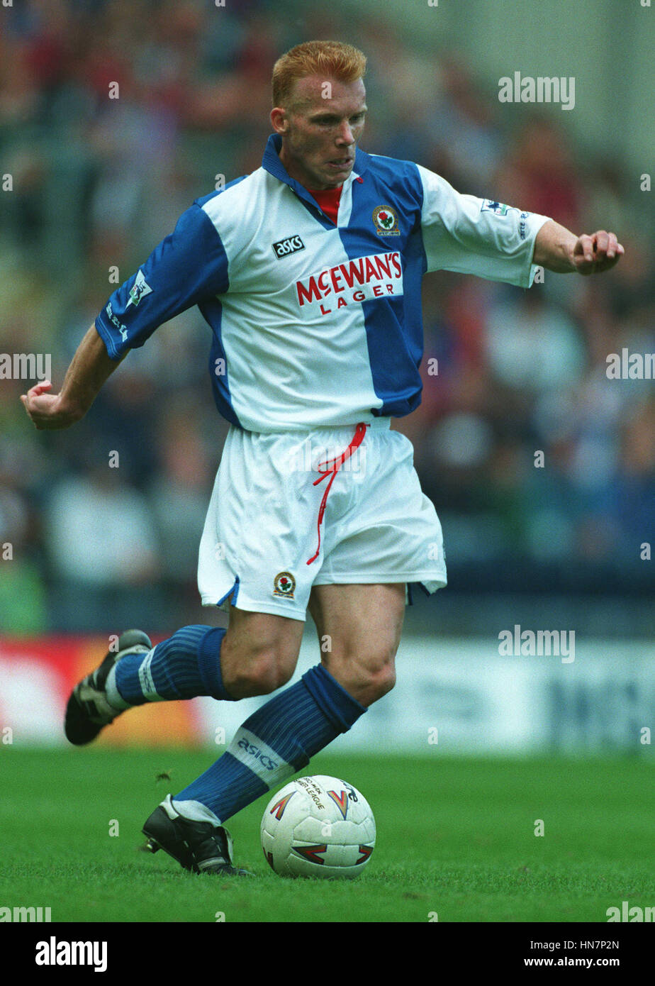 ROBBIE SLATER BLACKBURN ROVERS FC 30 August 1994 Stock Photo - Alamy