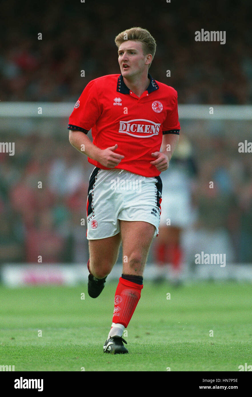 JAMIE POLLOCK MIDDLESBROUGH FC 31 August 1994 Stock Photo - Alamy