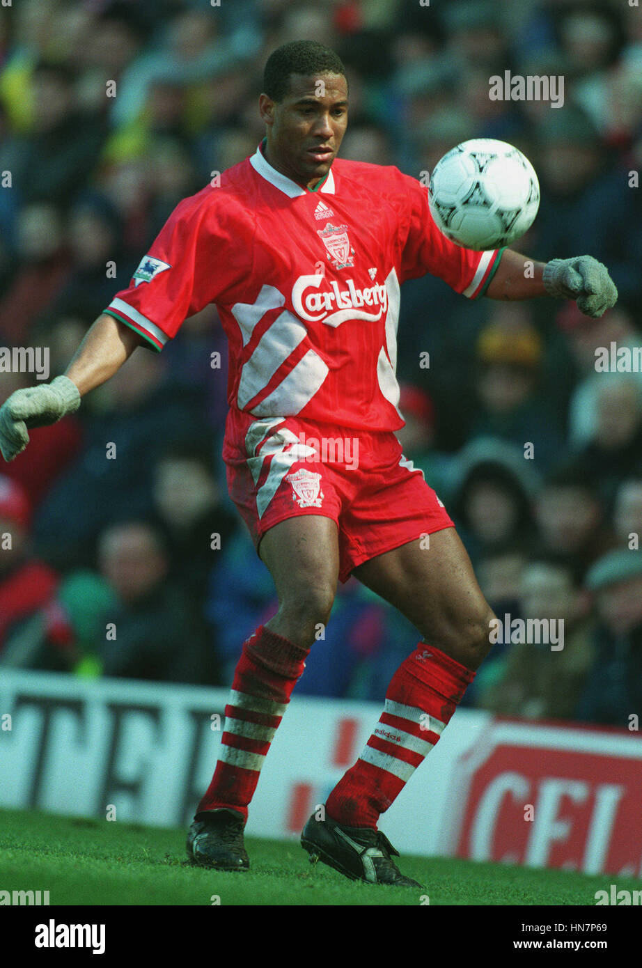 JOHN BARNES LIVERPOOL FC 12 April 1994 Stock Photo - Alamy