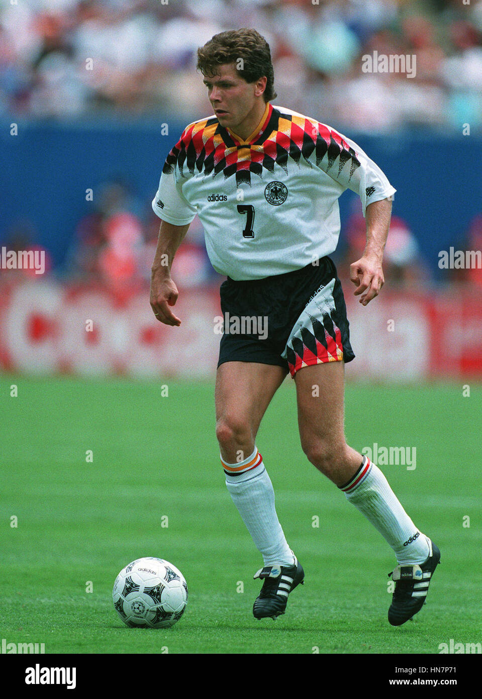 ANDREAS MOLLER GERMANY & JUVENTUS FC 01 August 1994 Stock Photo - Alamy