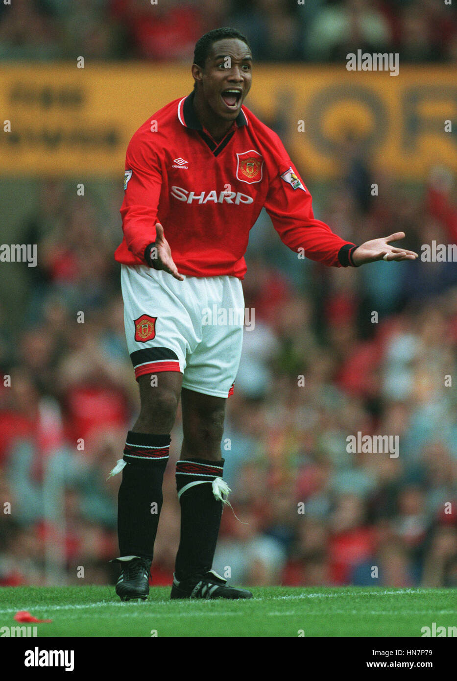 PAUL INCE MAN UTD V QPR 20 August 1994 Stock Photo - Alamy
