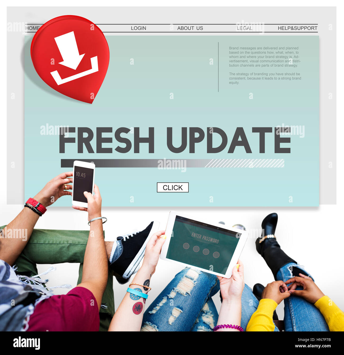 Free download latest update application hi-res stock photography and ...