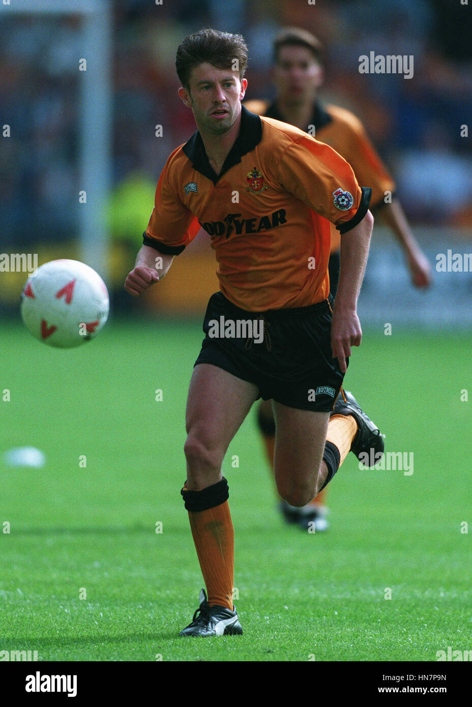 STEVE FROGGATT WOLVERHAMPTON WANDERERS FC 30 August 1994 Stock Photo ...