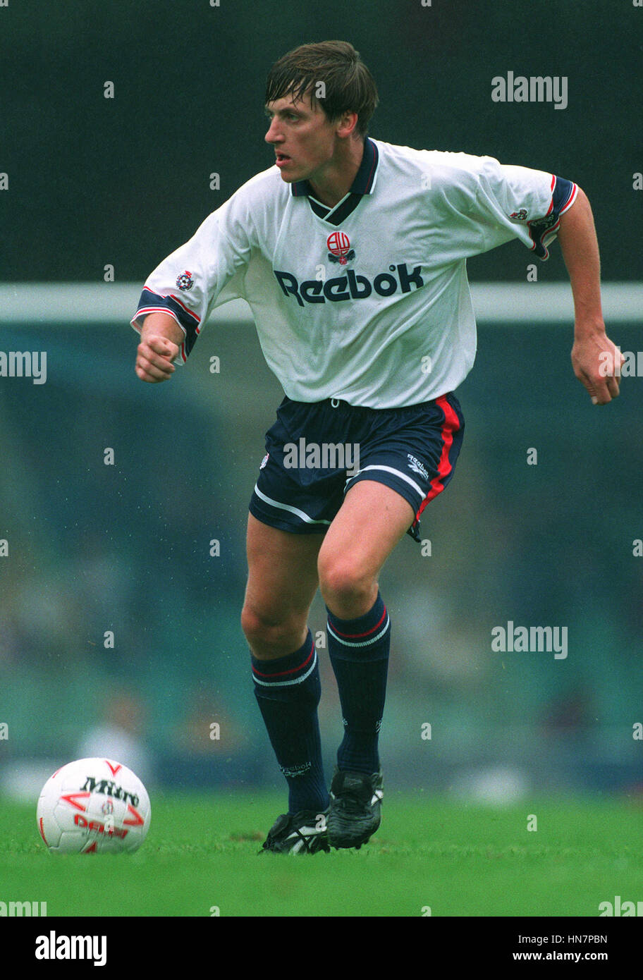 JIMMY PHILLIPS BOLTON WANDERERS FC 05 September 1994 Stock Photo - Alamy