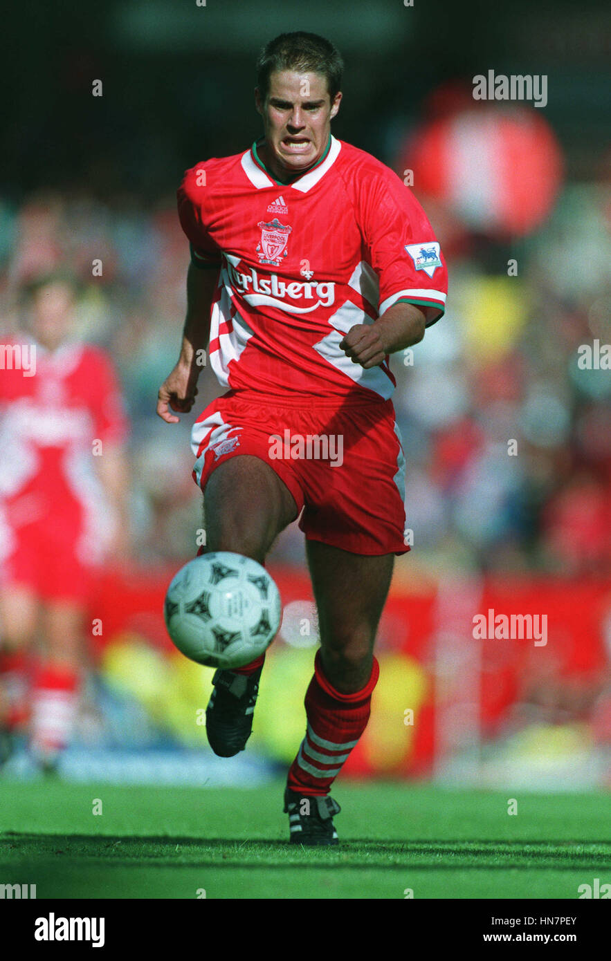 JAMIE REDKNAPP LIVERPOOL FC 13 September 1994 Stock Photo - Alamy