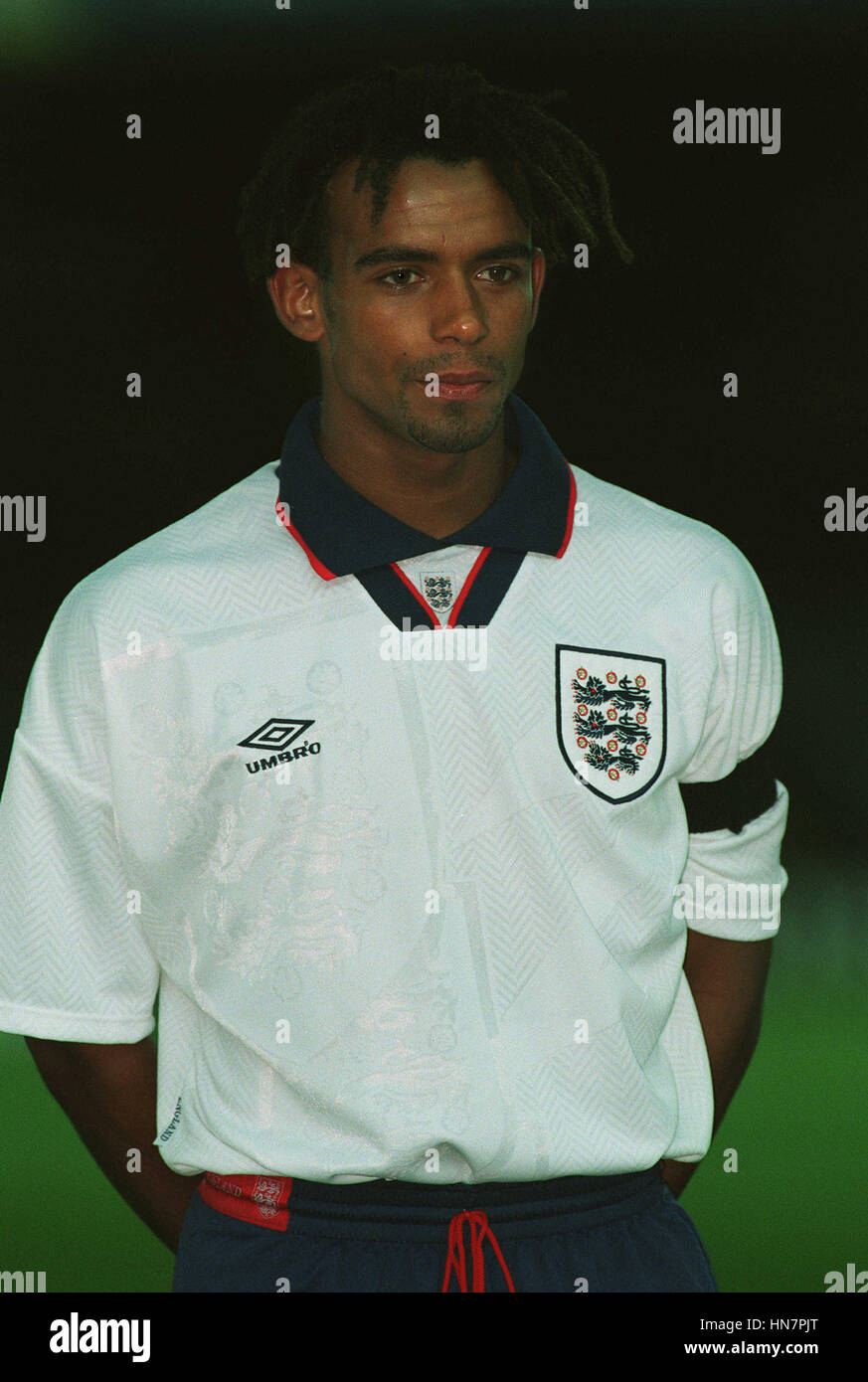 TREVOR SINCLAIR ENGLAND U21 & QPR 13 September 1994 Stock Photo - Alamy