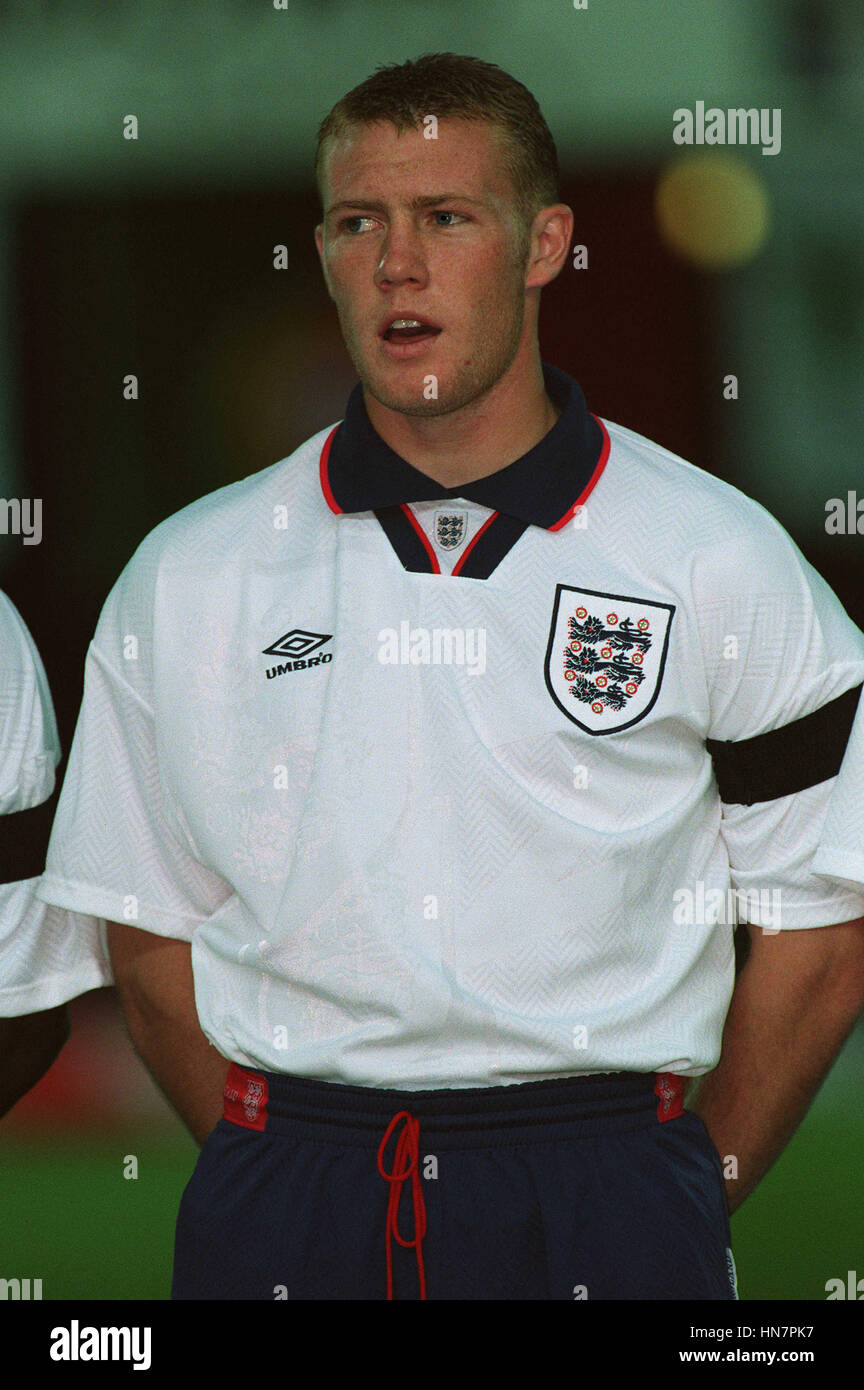 STEVE WATSON ENGLAND U21 & NEWCASTLE UTD 21 13 September 1994 Stock ...