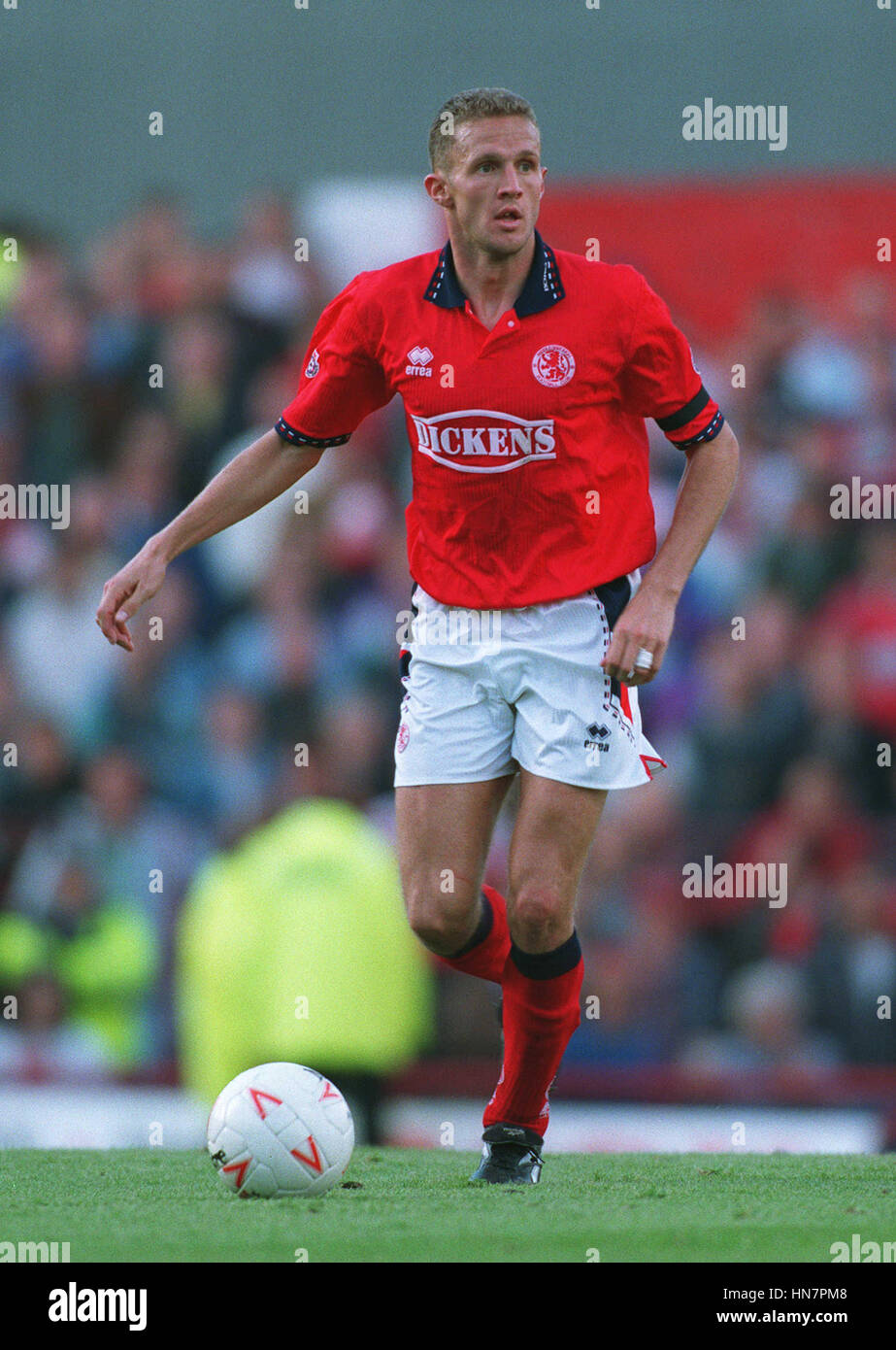 STEVE VICKERS MIDDLESBROUGH FC 13 September 1994 Stock Photo - Alamy