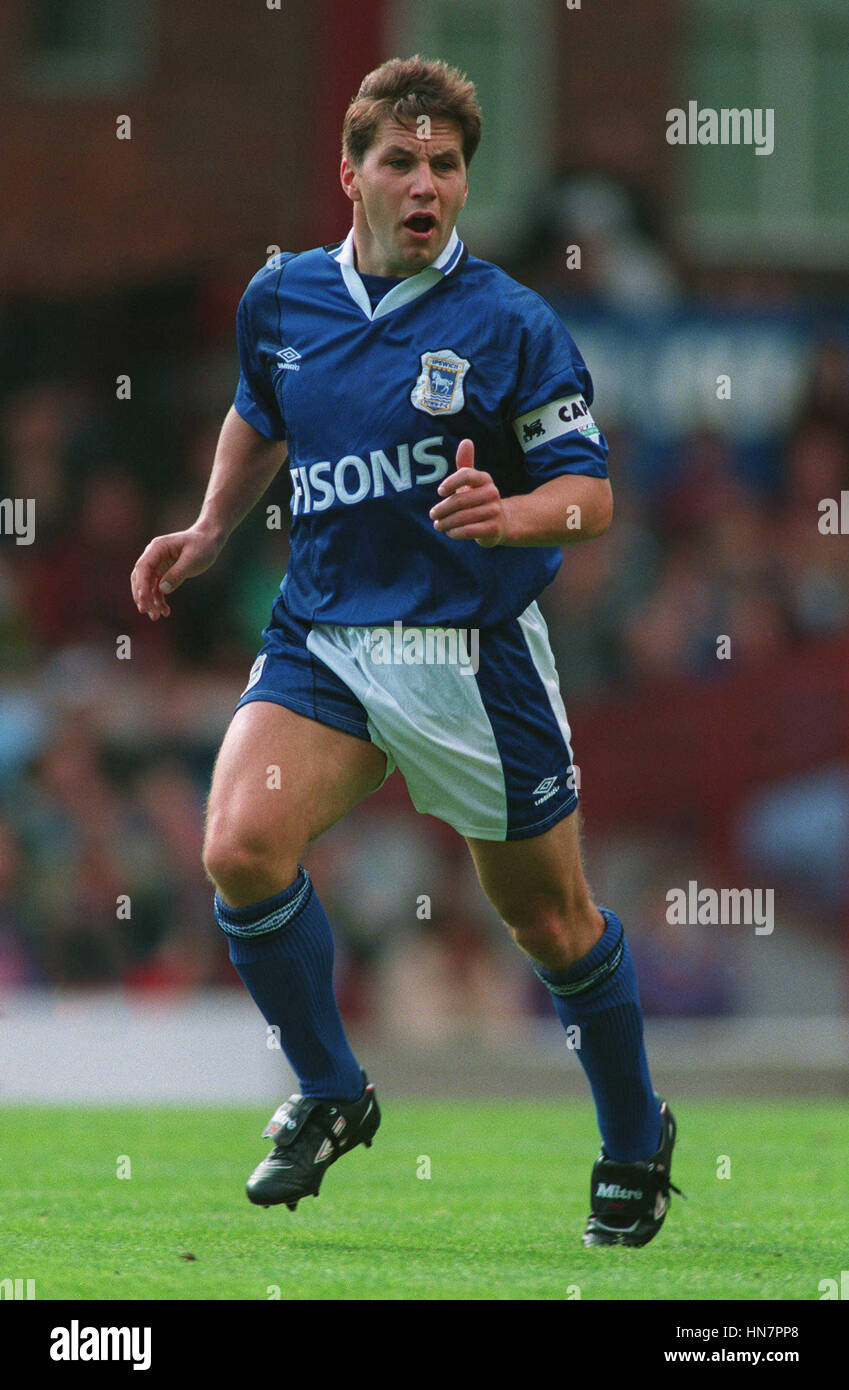 GERAINT WILLIAMS IPSWICH TOWN FC 13 September 1994 Stock Photo - Alamy