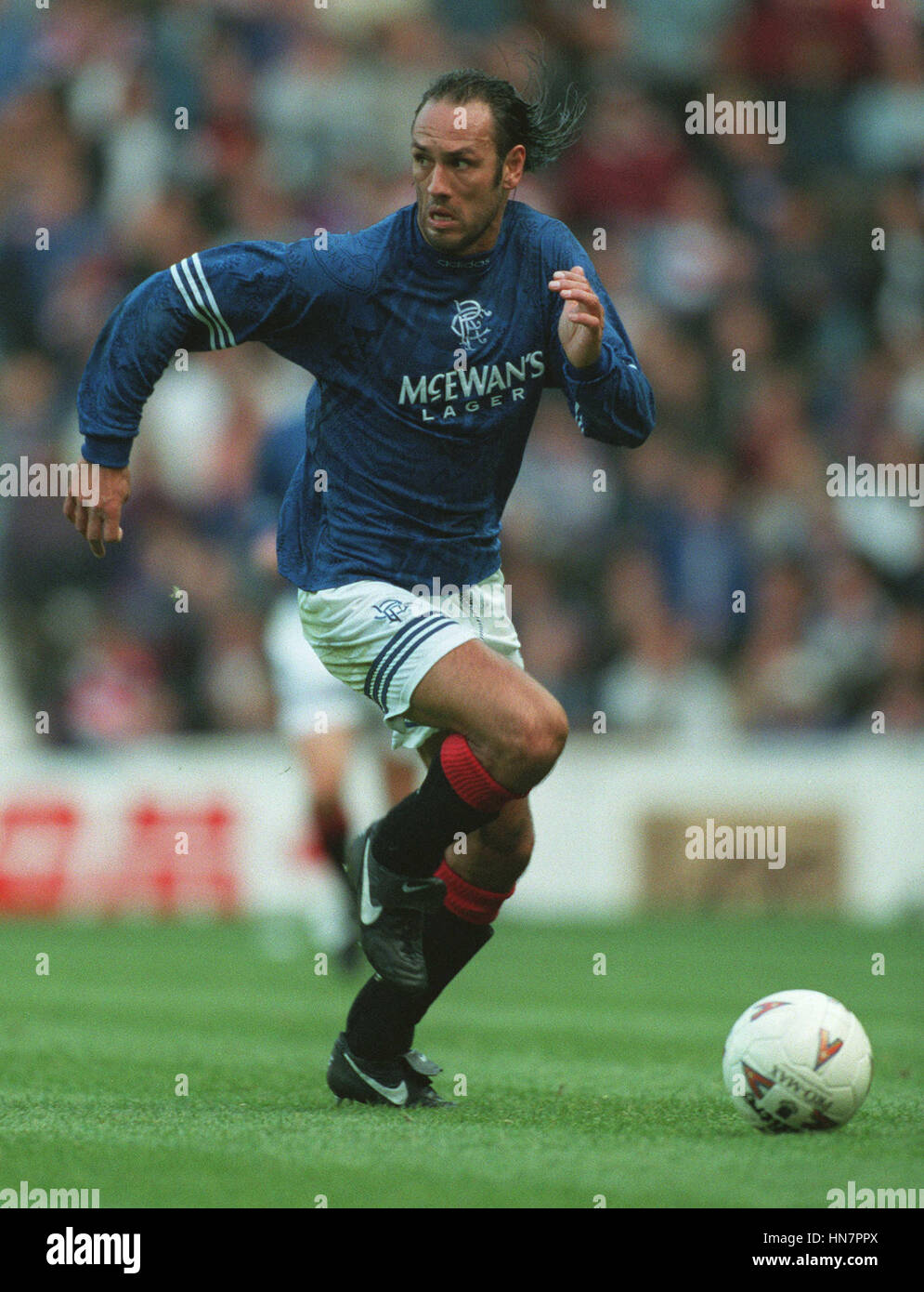 MARK HATELEY GLASGOW RANGERS FC 14 September 1994 Stock Photo - Alamy