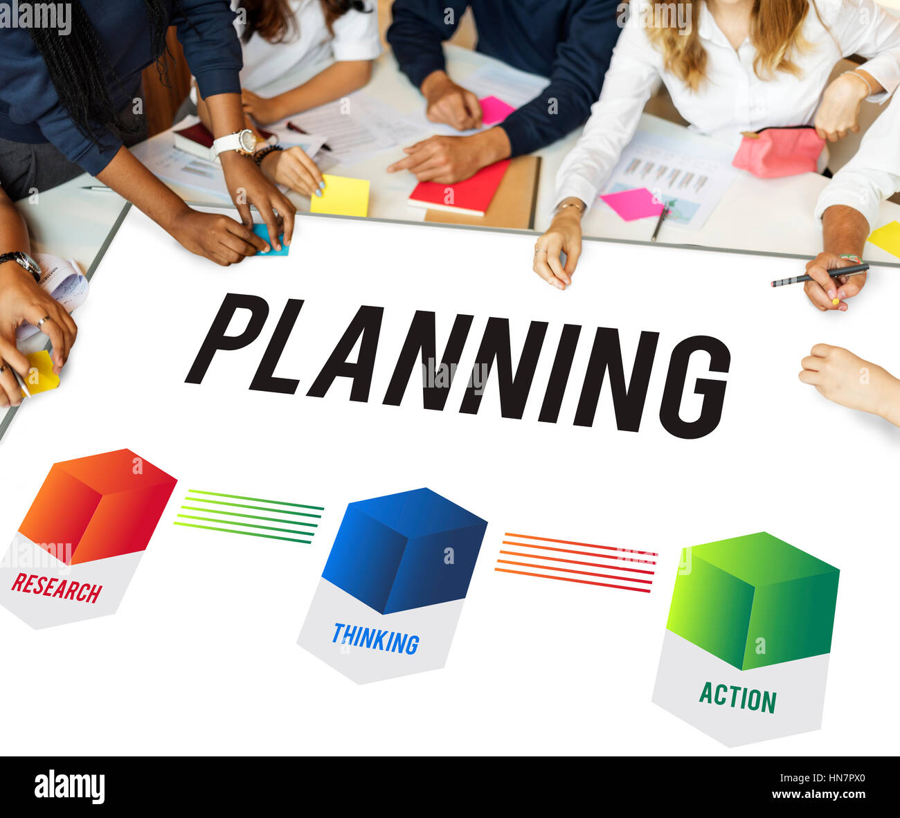 Business System Development Diagram Concept Stock Photo - Alamy