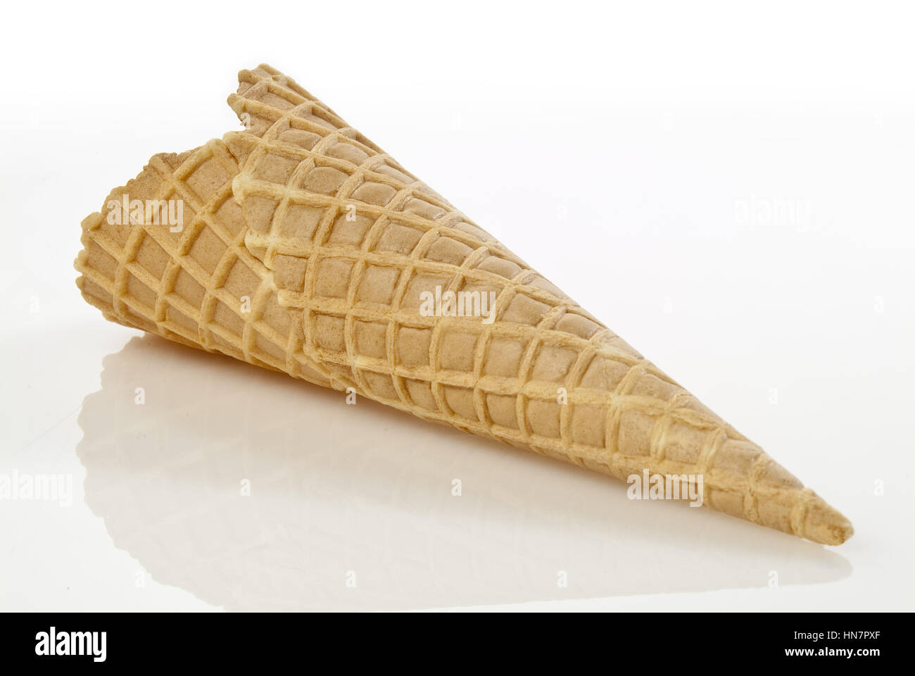 waffle ice cream cone Stock Photo - Alamy