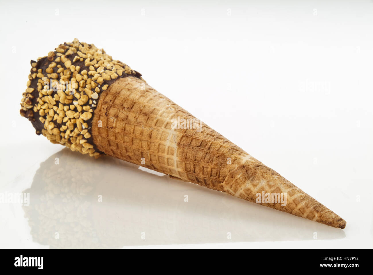 waffle ice cream cone Stock Photo - Alamy