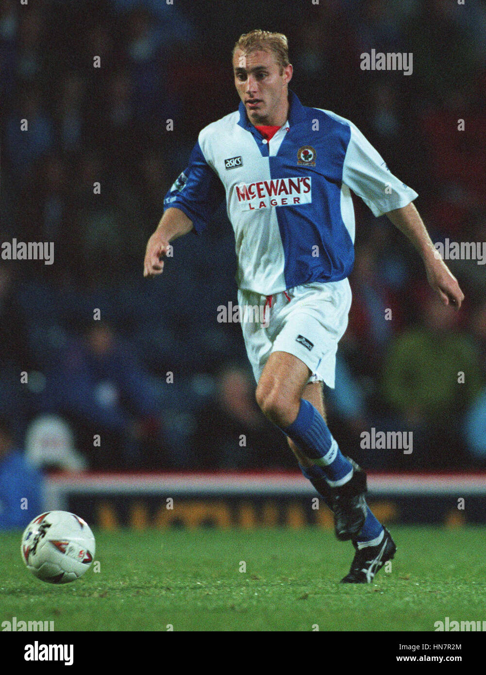 STUART RIPLEY BLACKBURN ROVERS FC 22 September 1994 Stock Photo - Alamy