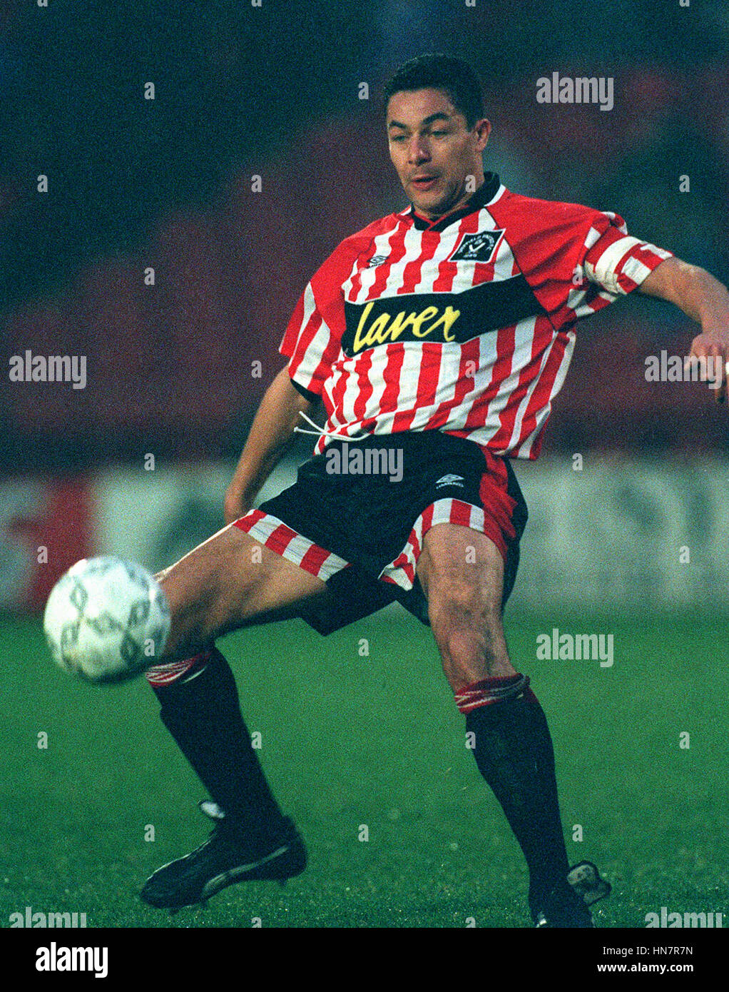 BRIAN GAYLE SHEFFIELD UNITED FC 23 November 1994 Stock Photo - Alamy