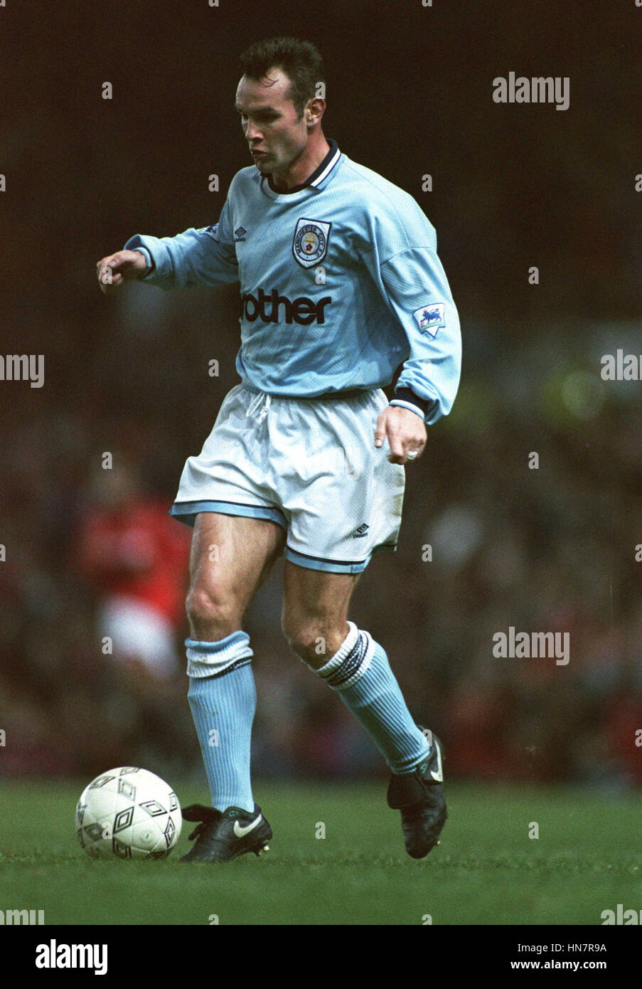 PETER BEAGRIE MANCHESTER CITY FC 24 November 1994 Stock Photo - Alamy