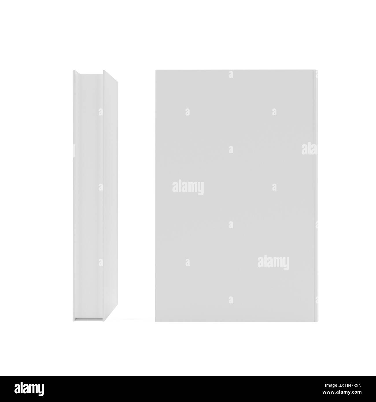 Blank two book cover template Stock Photo - Alamy