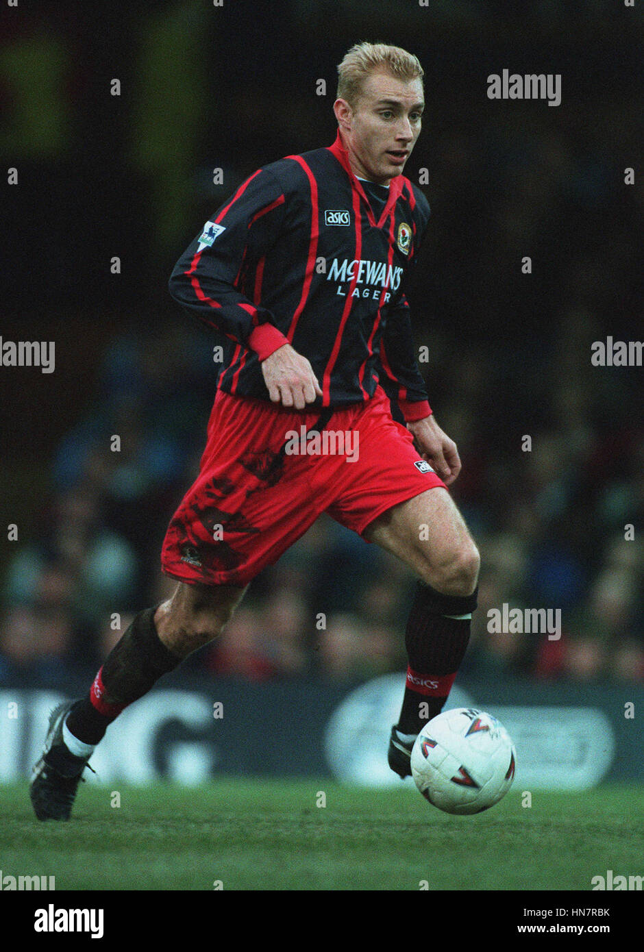 STUART RIPLEY BLACKBURN ROVERS FC 28 December 1994 Stock Photo - Alamy