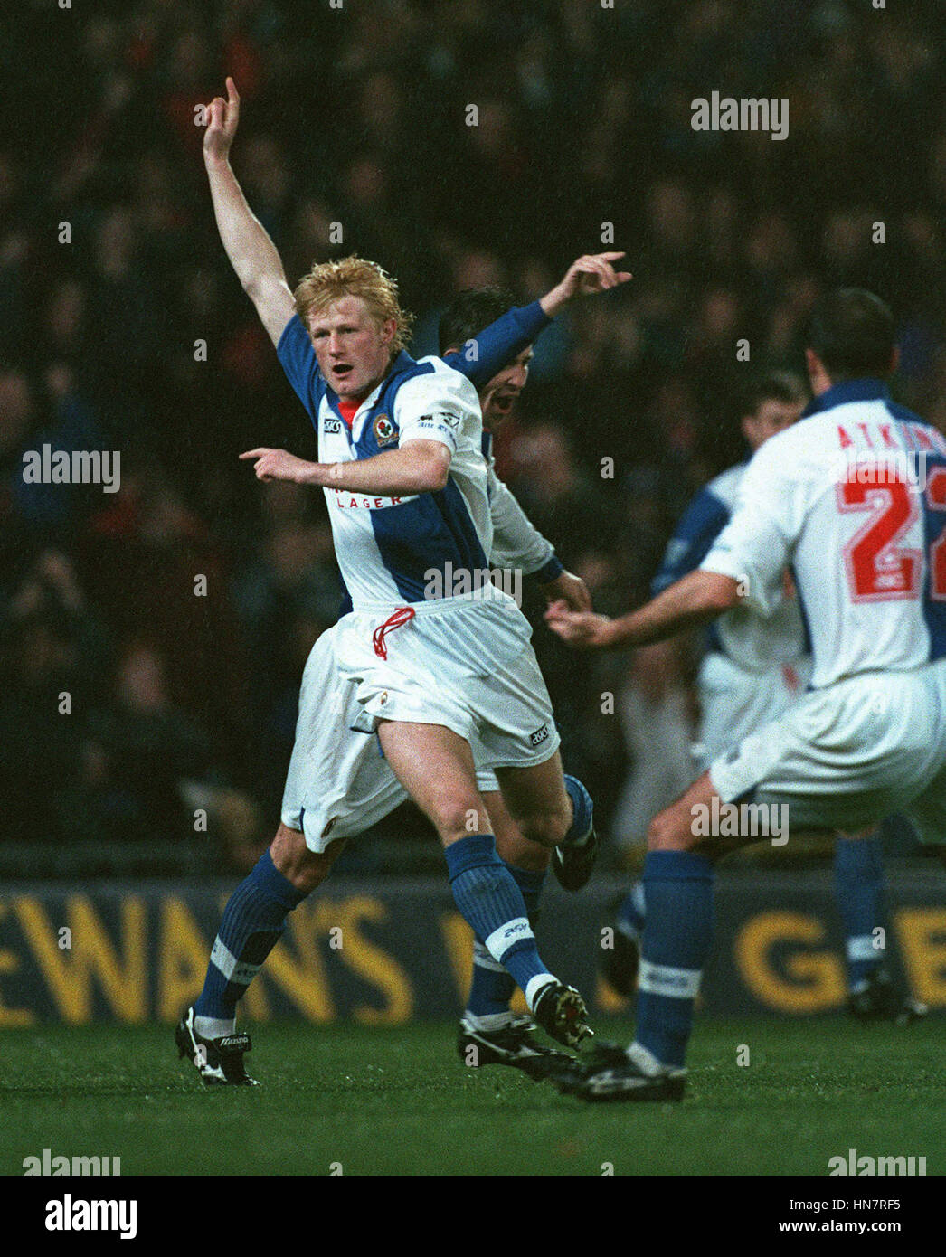 COLIN HENDRY BLACKBURN ROVERS FC 24 October 1994 Stock Photo - Alamy