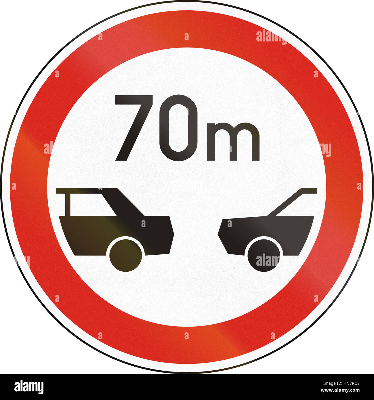 Safety distance between vehicles hi-res stock photography and images ...