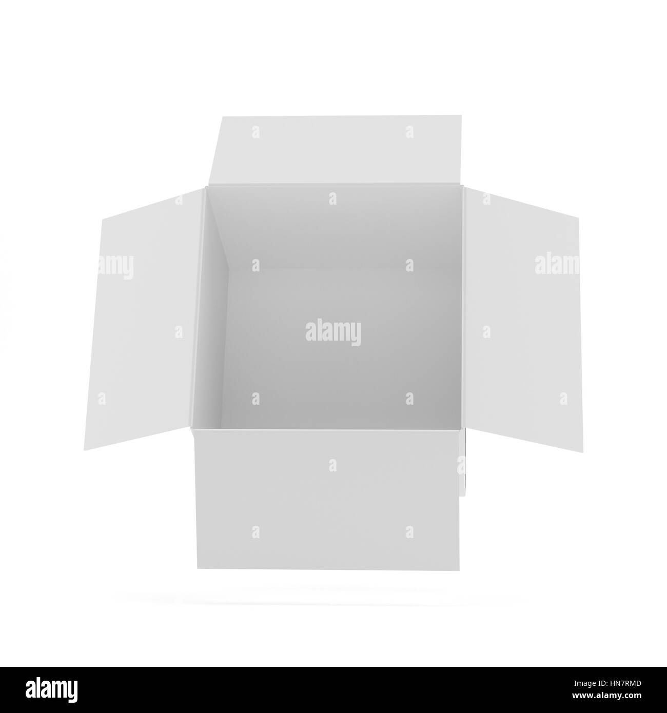 Blank open packaging box hi-res stock photography and images - Alamy