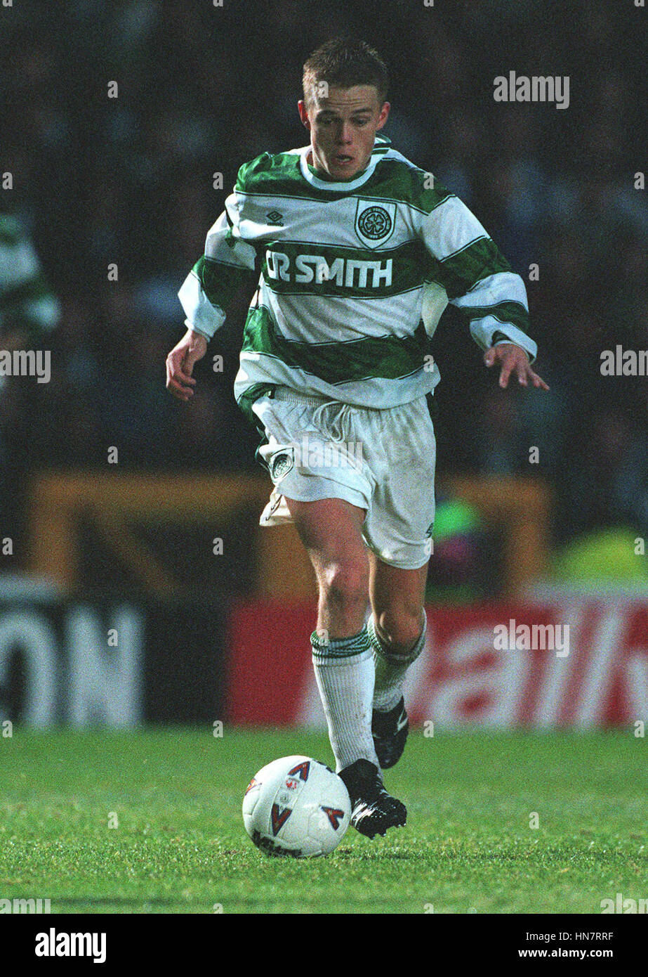 SIMON DONNELLY GLASGOW CELTIC FC 01 November 1994 Stock Photo - Alamy