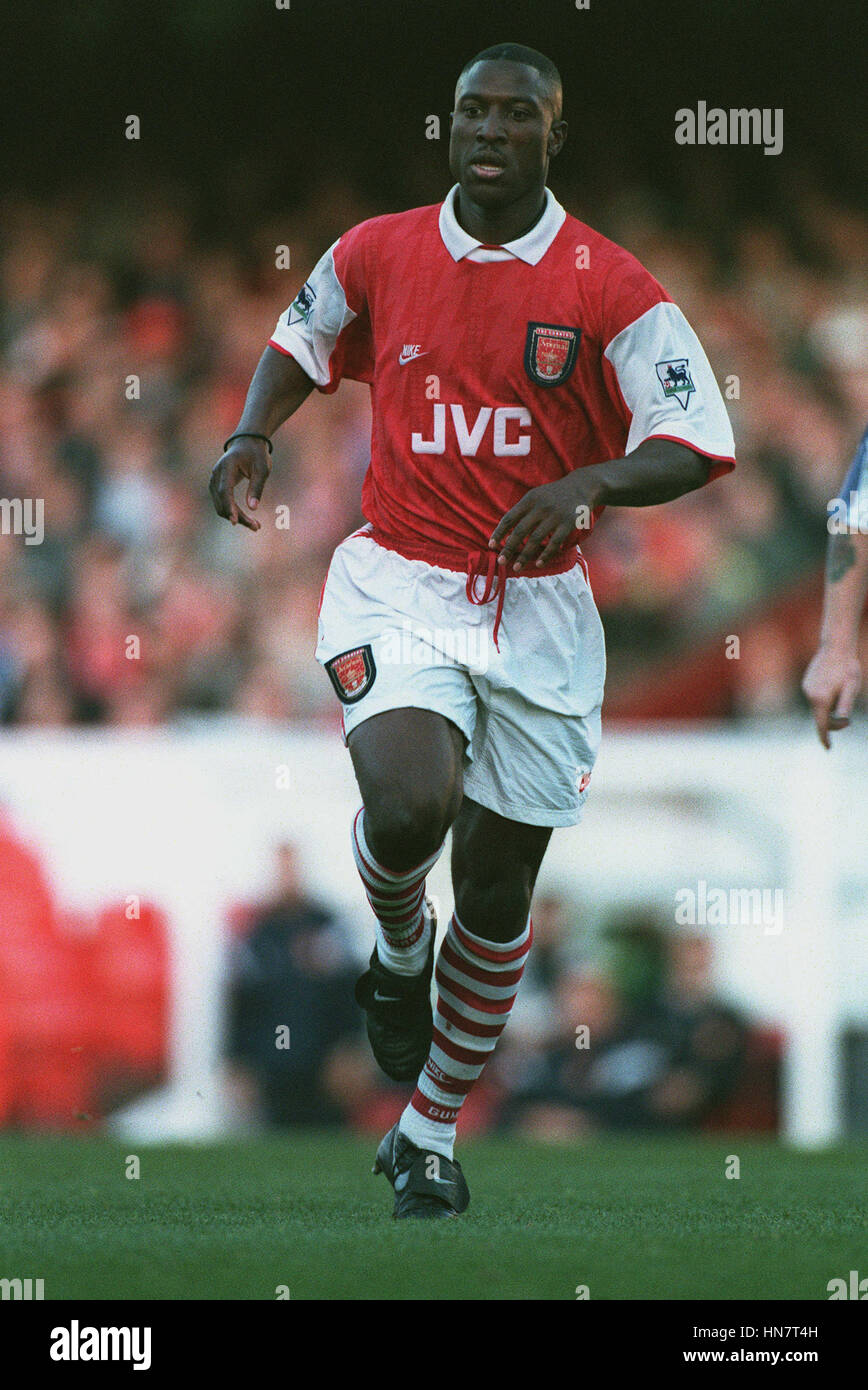 KEVIN CAMPBELL ARSENAL FC 08 November 1994 Stock Photo - Alamy