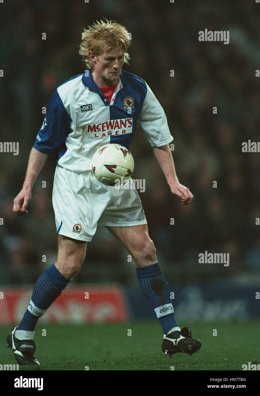 COLIN HENDRY BLACKBURN ROVERS FC 01 December 1994 Stock Photo - Alamy