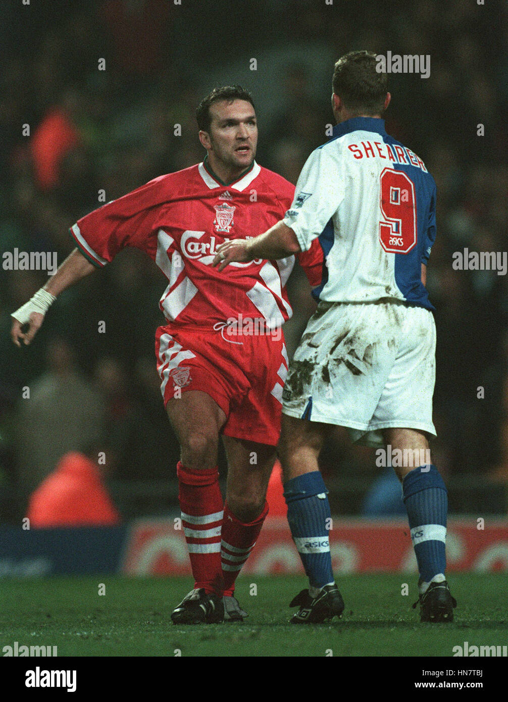ALAN SHEARER & NEIL RUDDOCK BLACKBURN ROVERS V LIVERPOOL 01 December ...