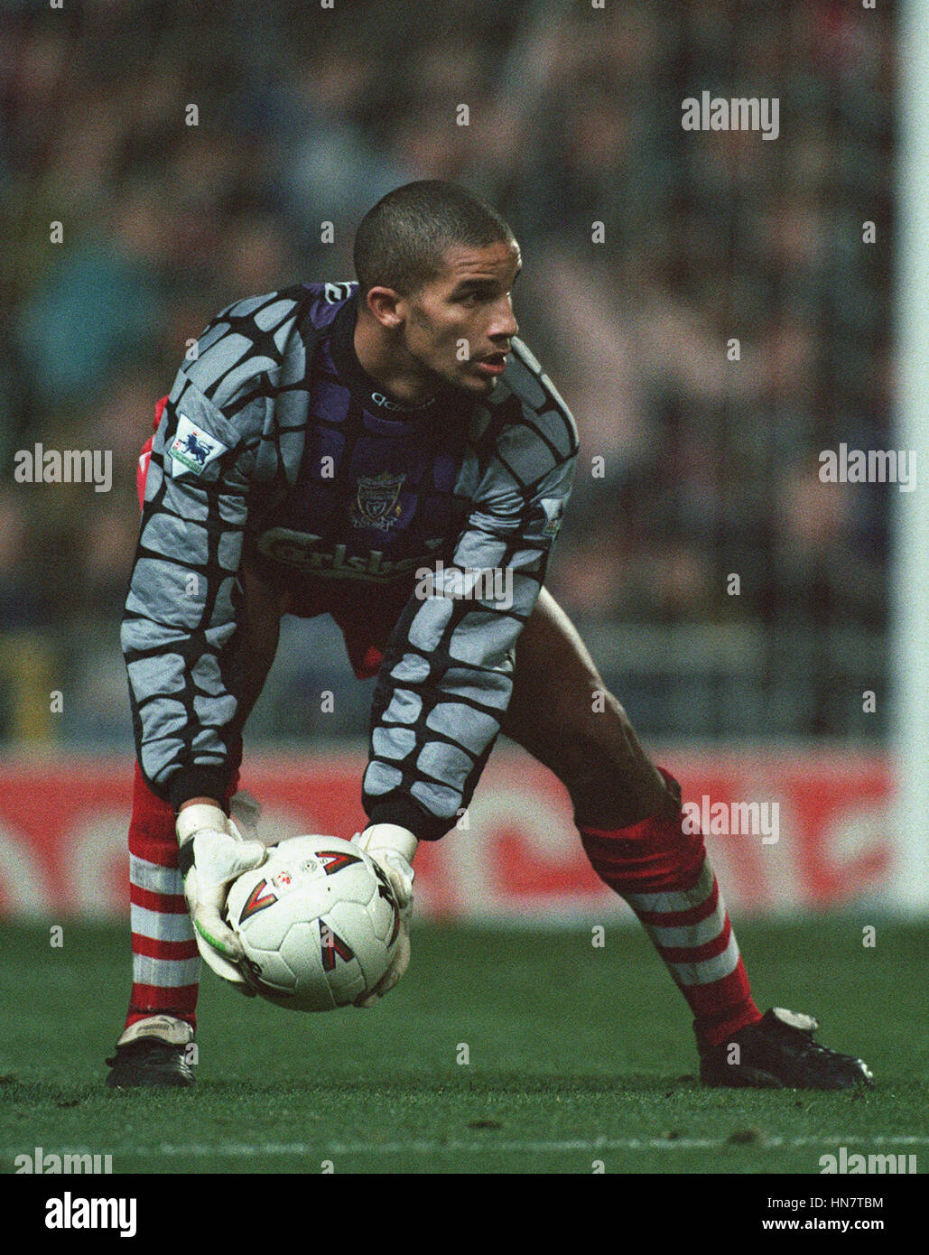 DAVID JAMES LIVERPOOL FC 01 December 1994 Stock Photo - Alamy