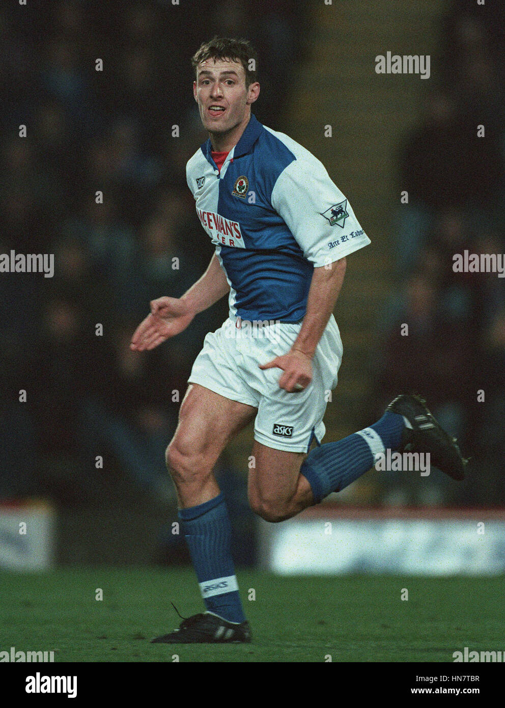 CHRIS SUTTON BLACKBURN ROVERS FC 01 December 1994 Stock Photo - Alamy