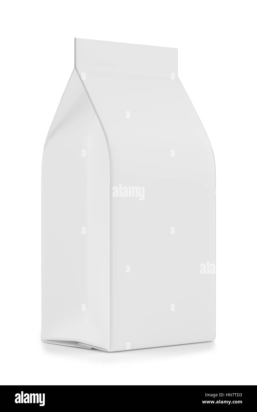 Blank boxes. Retail package mockup. Isolated on white. 3d rendering ...