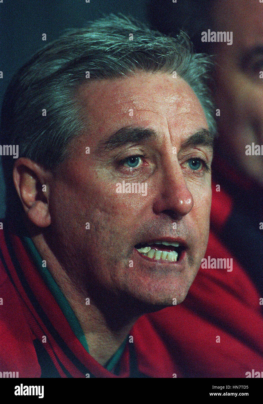 ROY EVANS LIVERPOOL FC MANAGER 01 December 1994 Stock Photo - Alamy