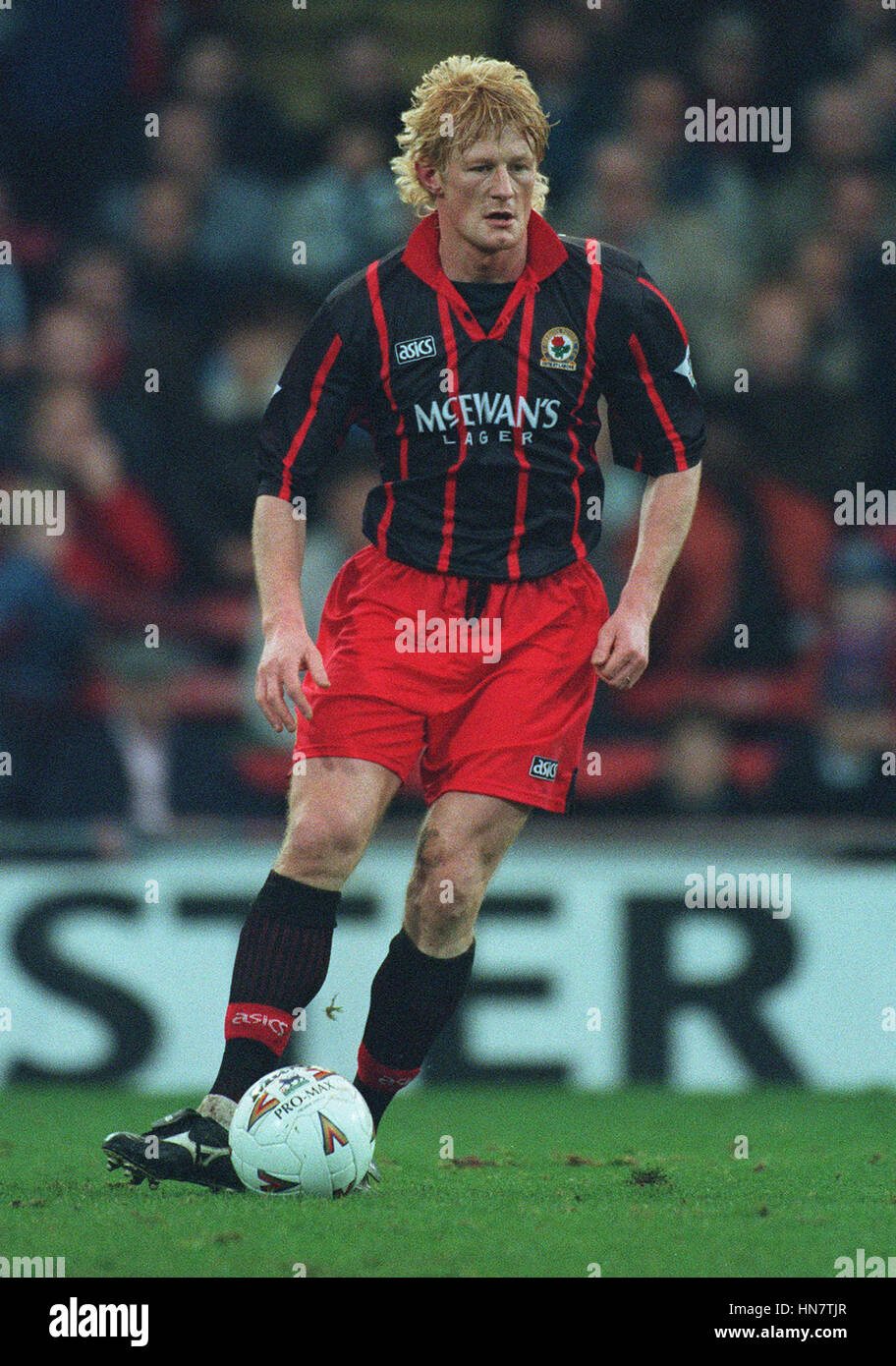 COLIN HENDRY BLACKBURN ROVERS FC 08 December 1994 Stock Photo - Alamy