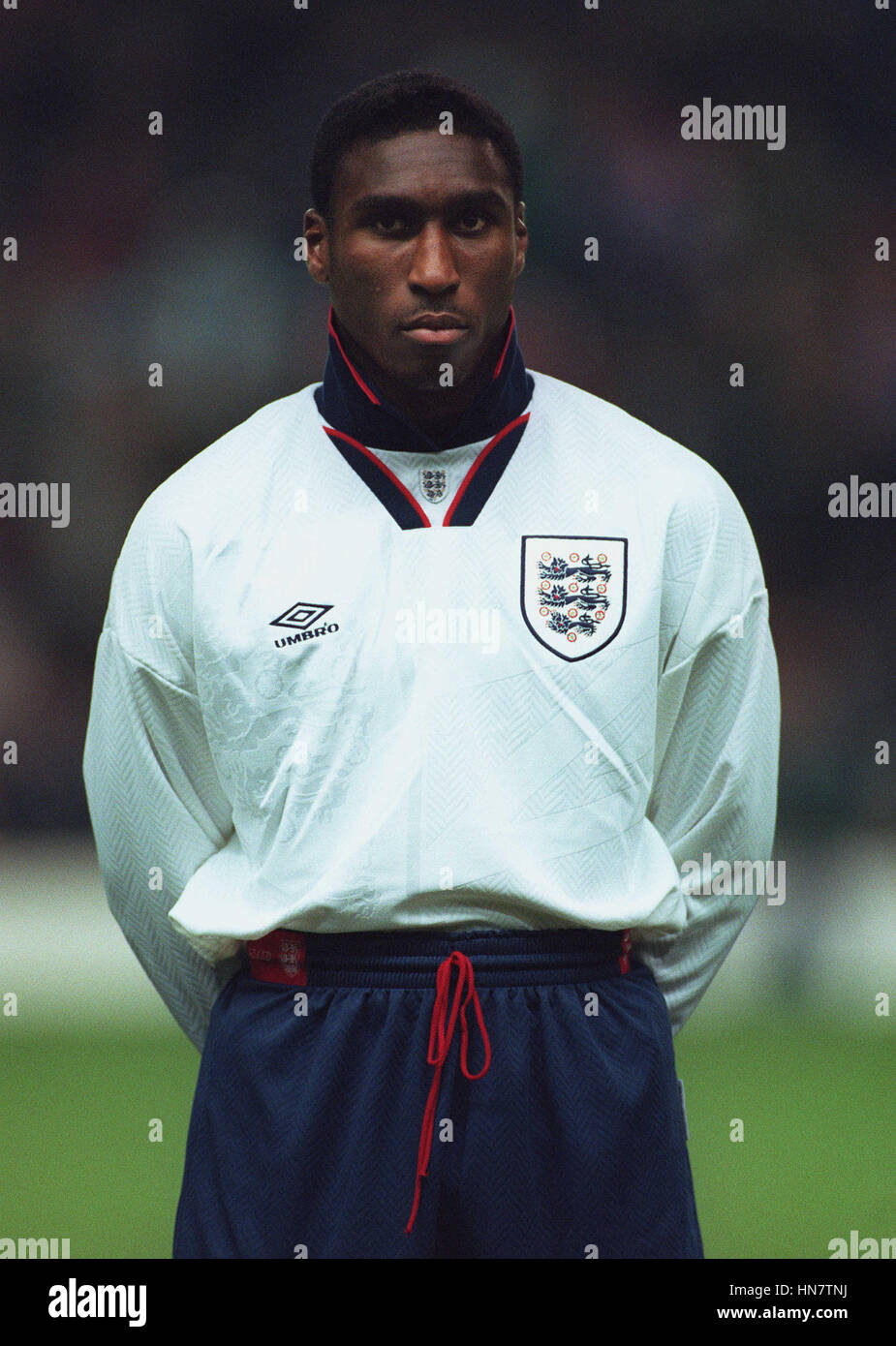 SOL CAMPBELL ENGLAND & TOTTENHAM HOTSPUR FC 14 December 1994 Stock ...