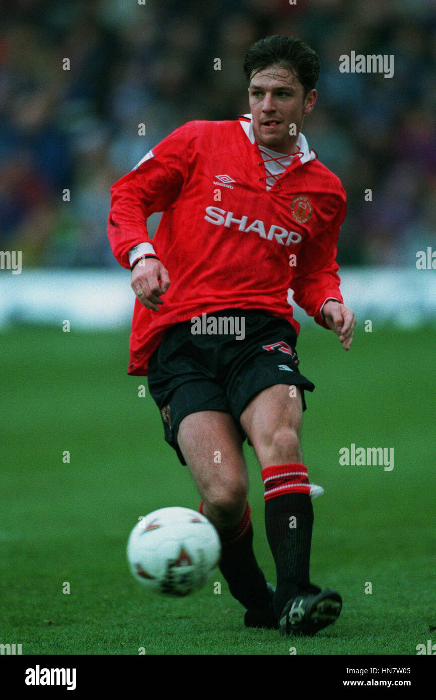 LEE SHARPE MANCHESTER UTD FC 10 April 1994 Stock Photo - Alamy