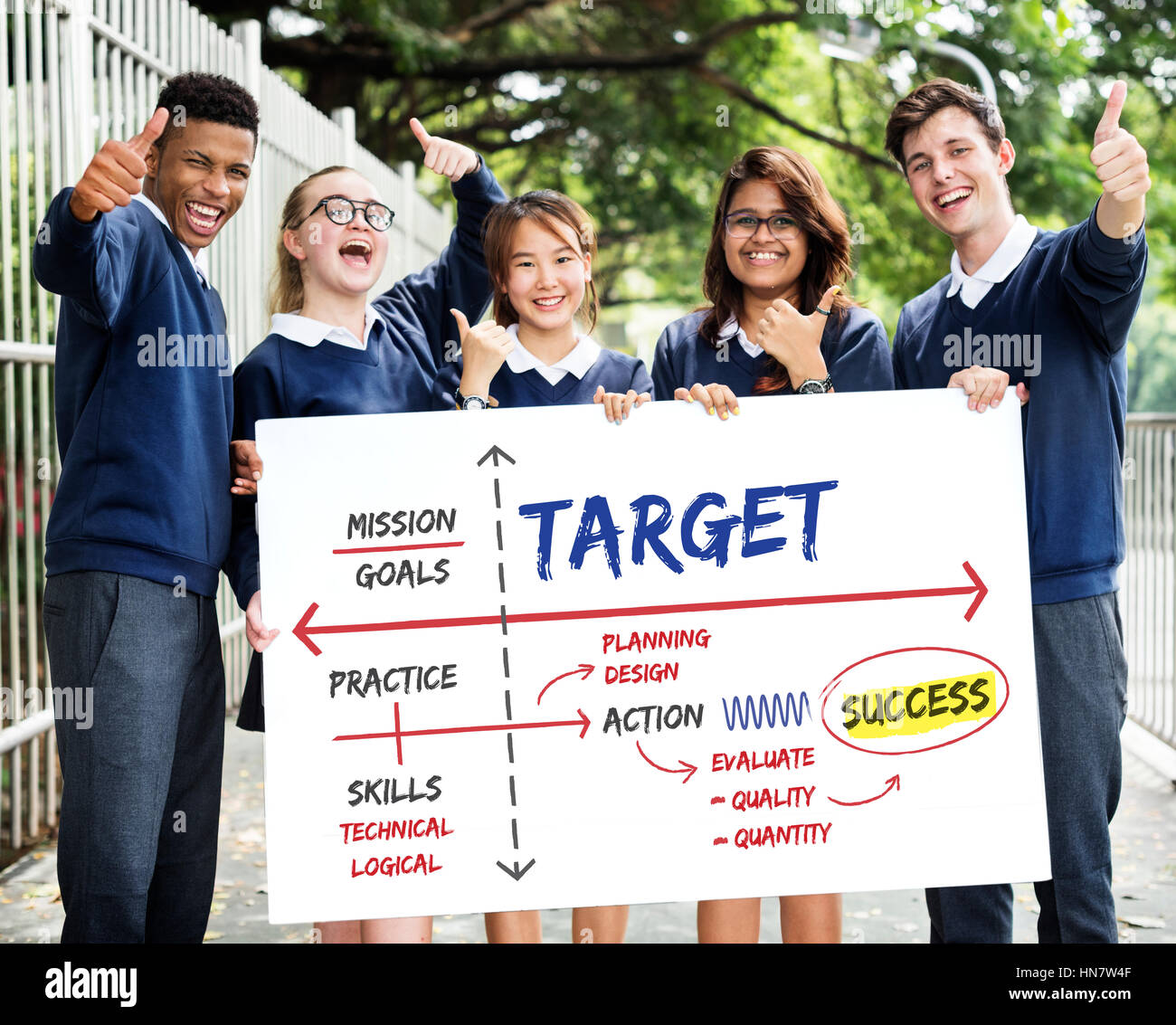 Target Achievement Goals Strategy Concept Stock Photo - Alamy