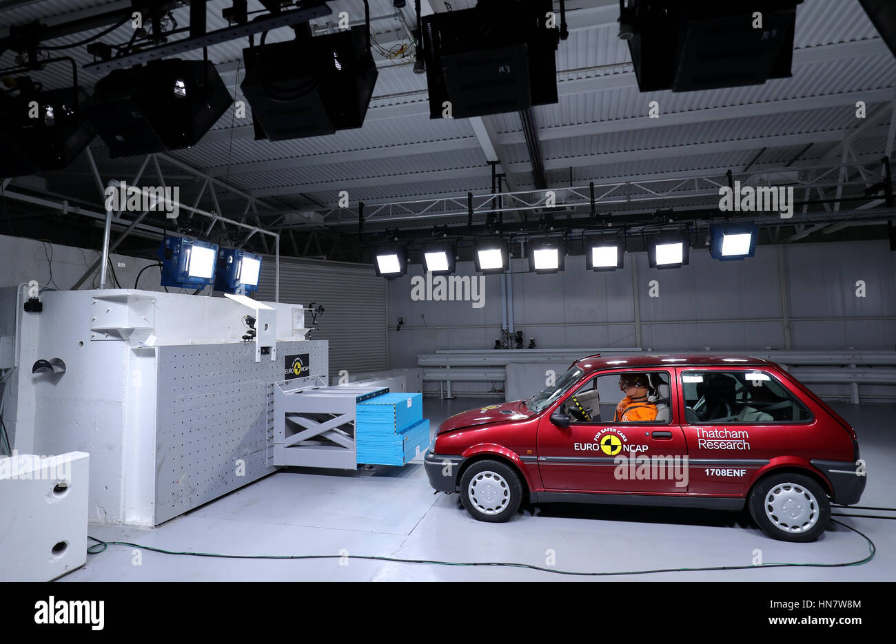 Cars crash testing hi-res stock photography and images - Alamy