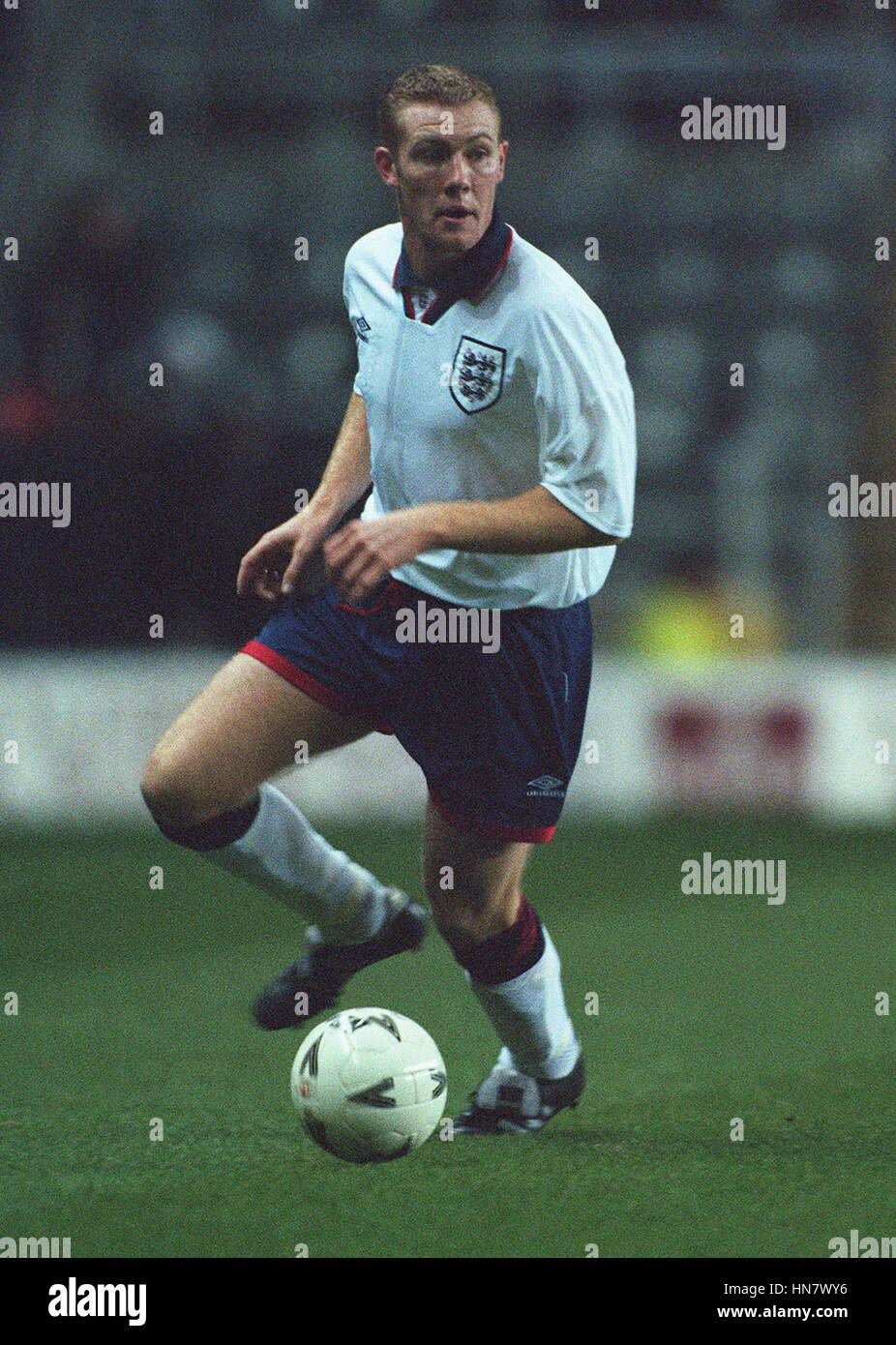 STEVE WATSON ENGLAND U21 & NEWCASTLE UNITED 16 November 1994 Stock ...