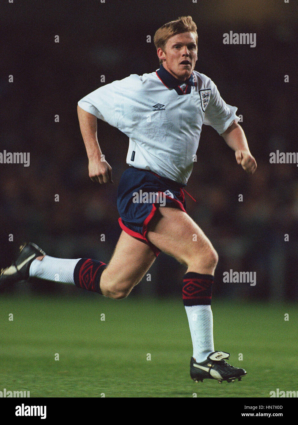 GRAHAM FENTON ENGLAND U21 & TOTTENHAM 16 November 1994 Stock Photo - Alamy