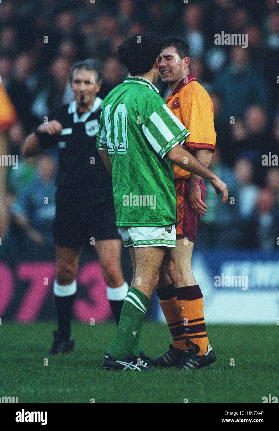 JACKSON & DOLAN HAVE 'WORDS' AS REF LOOKS ON 20 November 1994 Stock ...