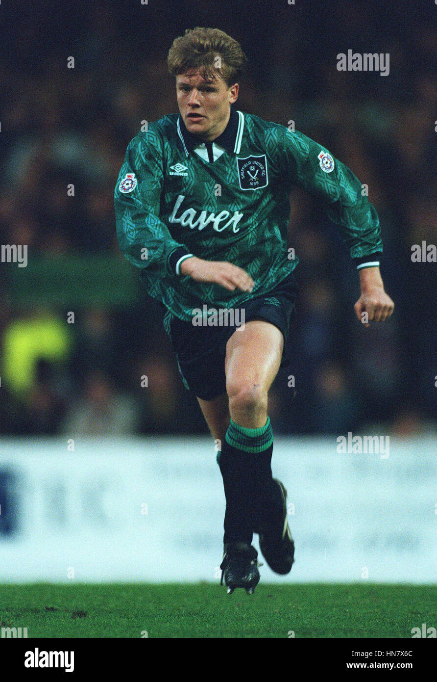 PHIL STARBUCK SHEFFIELD UNITED FC 21 November 1994 Stock Photo - Alamy