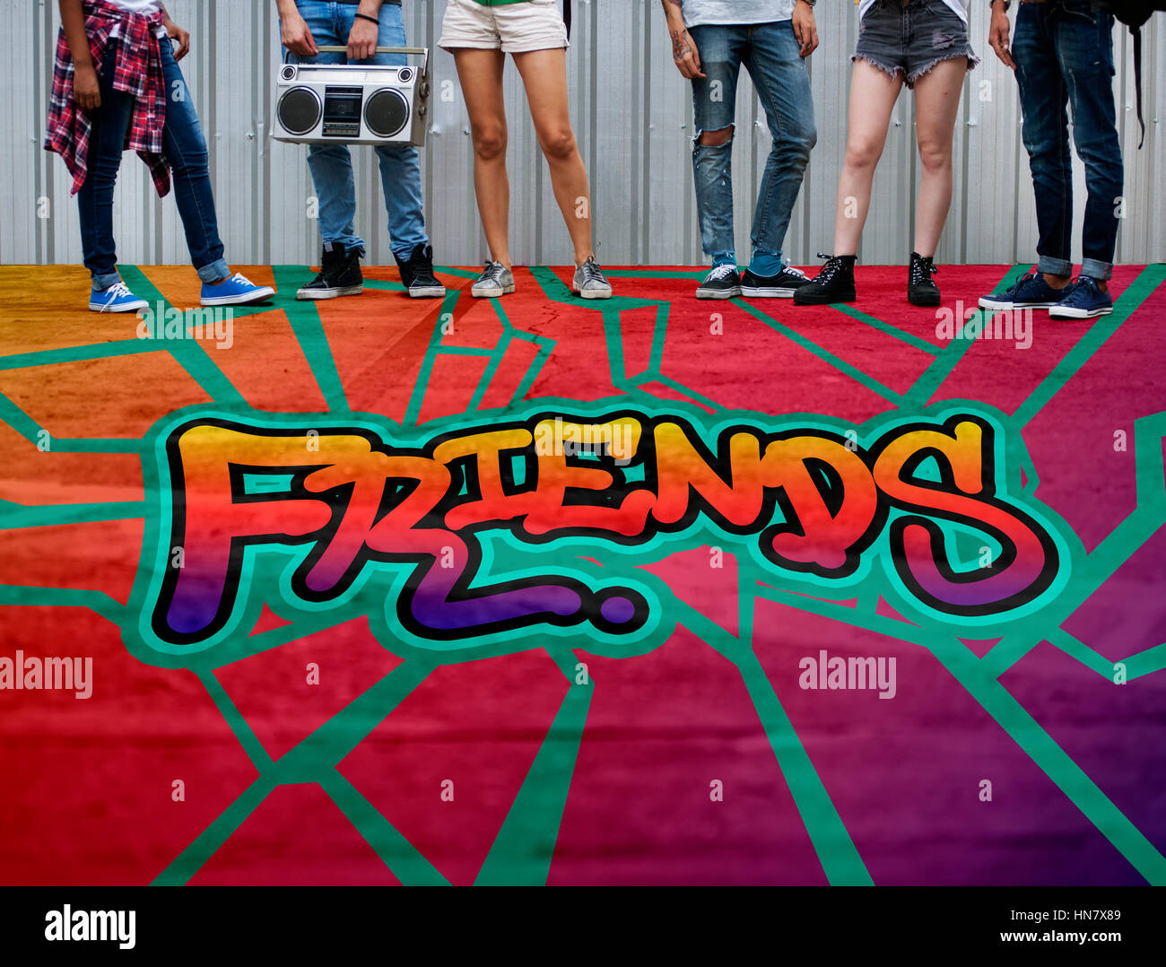 Freinds Community Relationship Togetherness Concept Stock Photo - Alamy