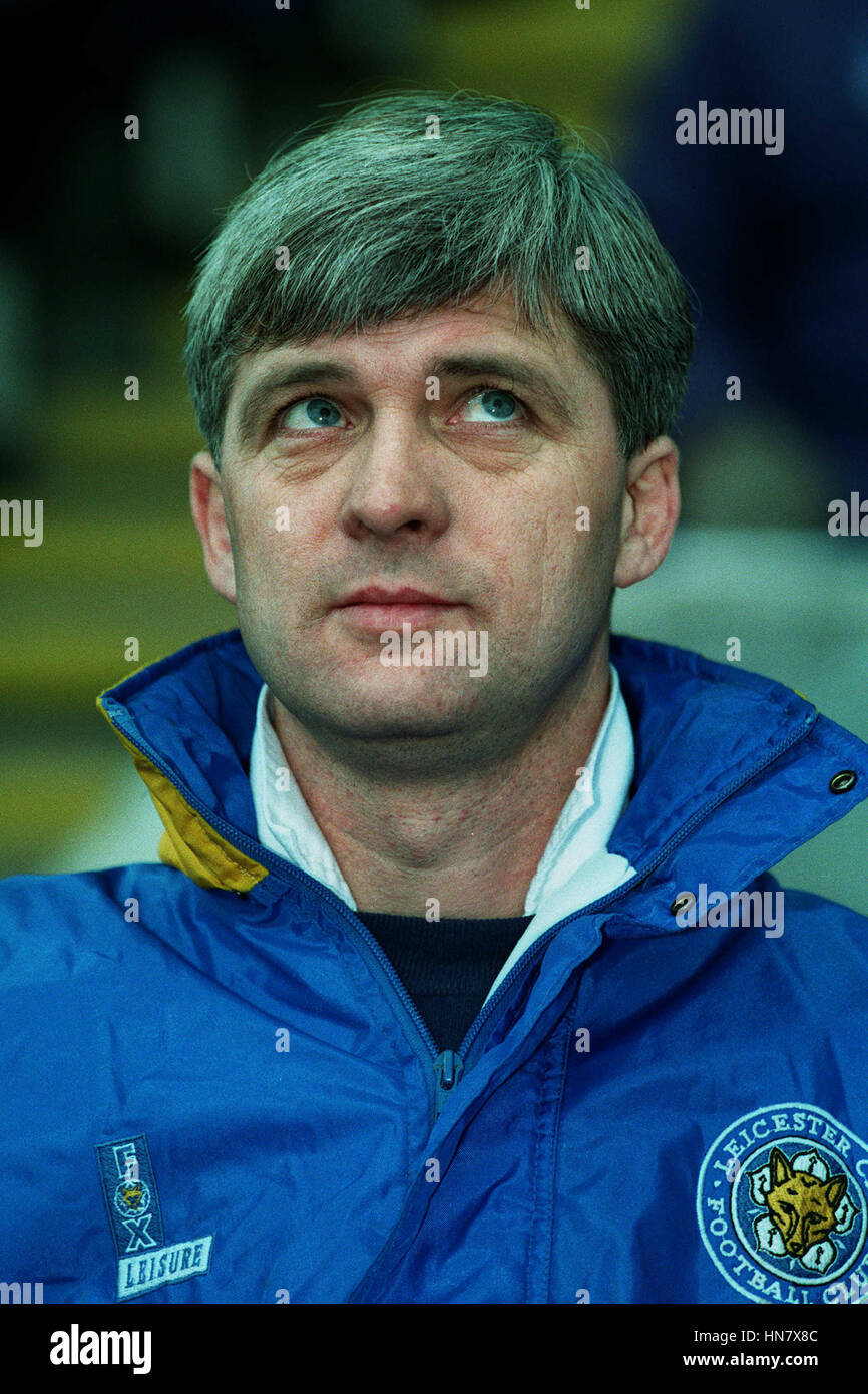 BRIAN LITTLE LEICESTER CITY MANAGER 18 January 1994 Stock Photo - Alamy